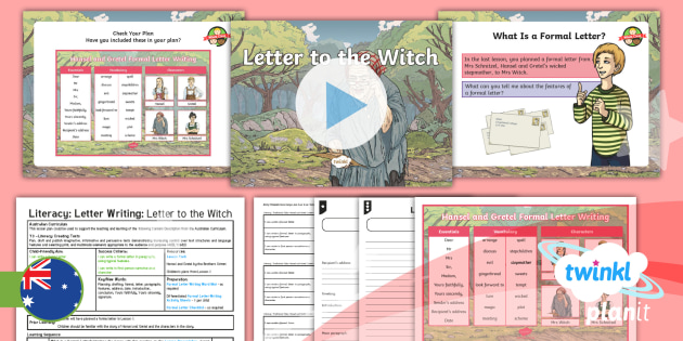 Year 3 Hansel and Gretel Letter Writing (2) Lesson