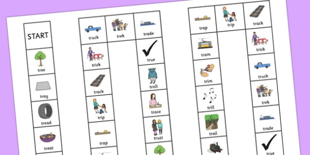 TR Board Game (teacher made)