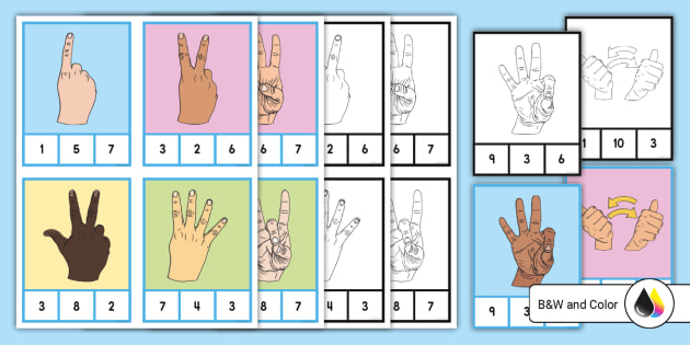 Sign Language Numbers 1 100