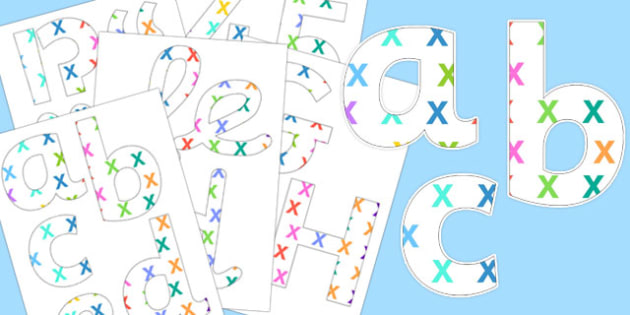 Multiplication Themed Display Lettering (teacher made)