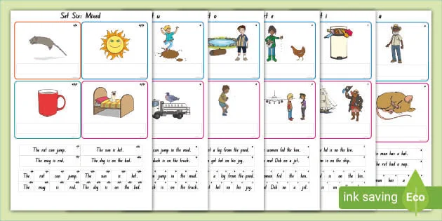 Unscramble the Sentences Activity Sheets