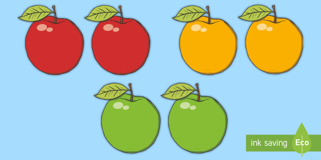 👉 Editable Green Apples (teacher made)