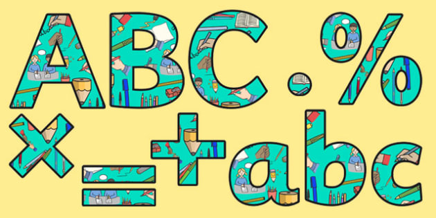 FREE! - 👉 Writing Display Lettering (teacher made)