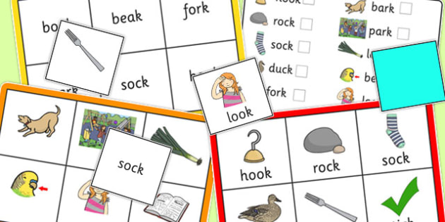 Final K Sound Bingo (teacher made)