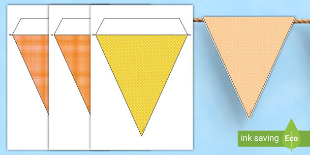 Burlap Bunting Display - Classroom Resources - Twinkl