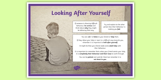 Empathy: Looking after Yourself Display Poster