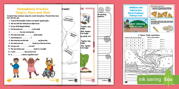 FREE! - First Level (Primary 3) Remote Learning Activity and Revision Pack