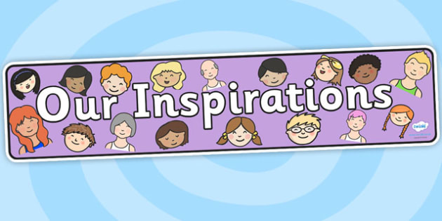 FREE! - Our Inspirations Display Banner- our inspirations, display banner,