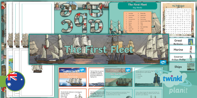 Year 4 HASS First Fleet Additional Resources | Teacher-made