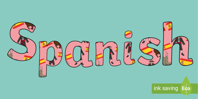 Spanish Display Lettering (Teacher-Made)