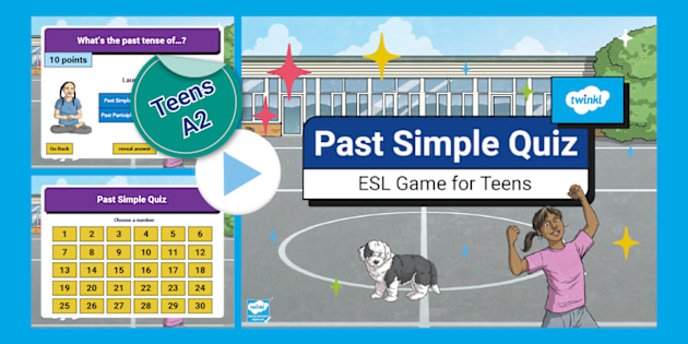 Past Simple Quizzes | twinkl.ca