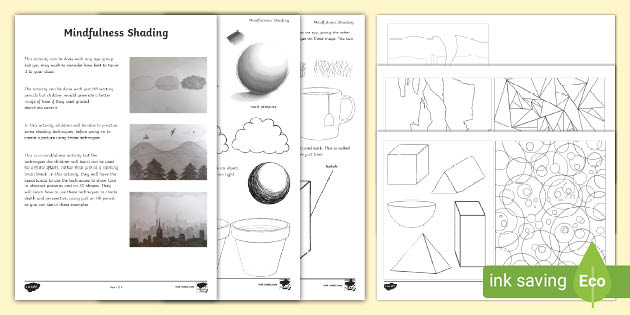 Shading Techniques Worksheet