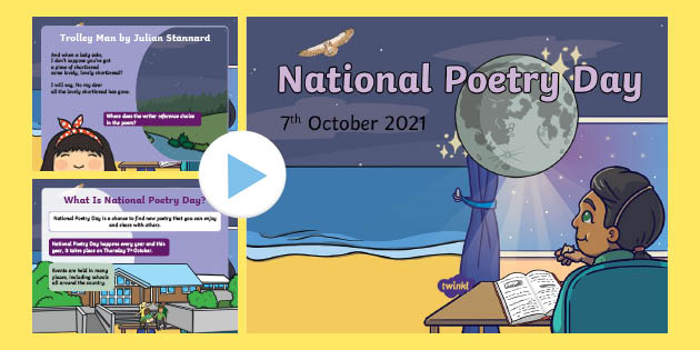 KS1 National Poetry Day 2021 PowerPoint (teacher made)
