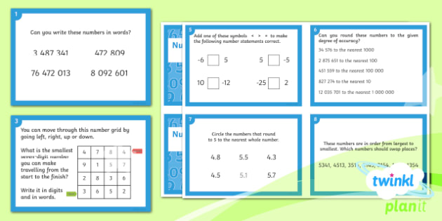 Number - Number and Place Value - Year 6 PlanIt Maths