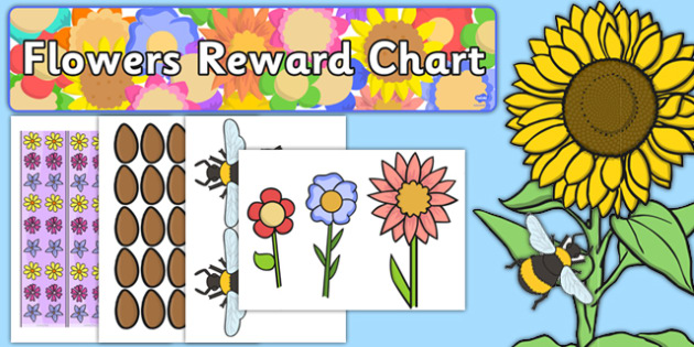 👉 Flowers Reward Display Pack