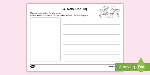 A New Ending Reading Comprehension Activity
