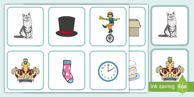 Rhyming Picture Cards (teacher made)