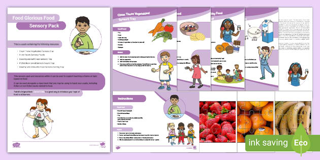 Sensory Play | Food Sensory Ideas | Twinkl (teacher made)