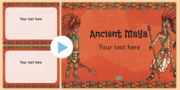 Maya Civilisation Themed PowerPoint Template
