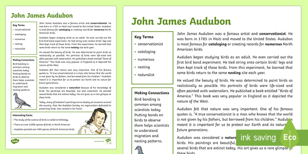 Biographies for 5th Grade | twinkl.com