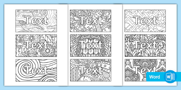 Editable Mindfulness Supply Box Labels (teacher made)