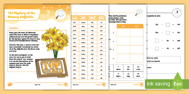 3rd-Grade Math Mystery Project | Fractions | Twinkl USA