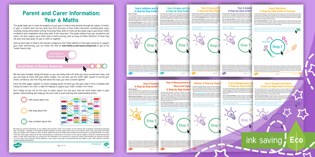 Parent Guides For Addition and Subtraction -Year 3 Subject Support - Twinkl