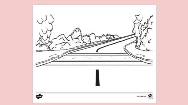 FREE! - Courtesy Crossing Colouring | Colouring Sheets