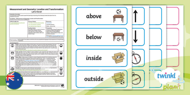 Foundation Location and Transformation Position Lesson 1