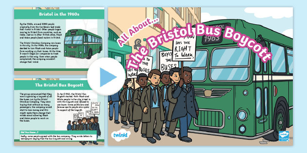 KS1 All About the Bristol Bus Boycott PPT