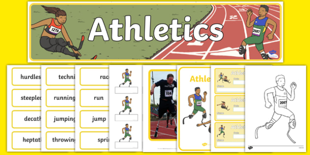 The Paralympic Events Athletics Resource Pack (teacher made)