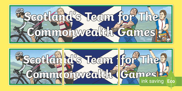 Meet The Scottish Commonwealth Games Team Banner