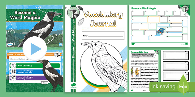 KS2 Become a Word Magpie Resource Pack (teacher made)
