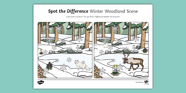 Spot the Difference Artworks | twinkl.ca