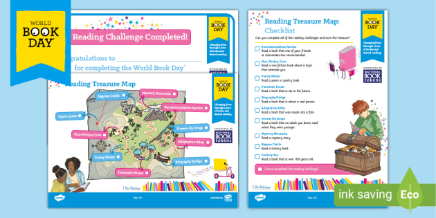 FREE! - Reading Treasure Hunt | World Book Day Activities | Twinkl