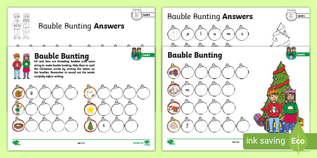 Christmas Phonics • Twinkl.ca