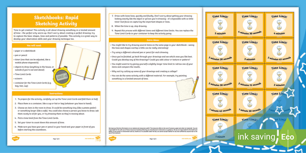 Sketching Activities | twinkl.co.uk