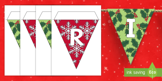 Christmas Fair Bunting