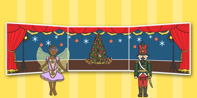 The Nutcracker Small World Background (teacher made)
