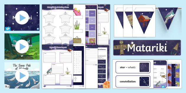 Matariki 9 Stars Māori New Year Resource Pack