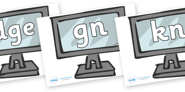 Silent Letters on Monitors