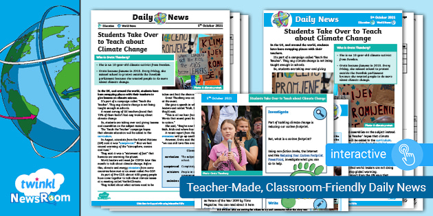'Teach the Teacher' Climate Change Campaign | Resource Pack