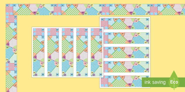 Angles Display Borders - 2D Shape Display Borders