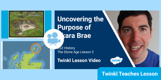 FREE! - KS2 (Aged 7-11) History: The Stone Age Video Lesson 2