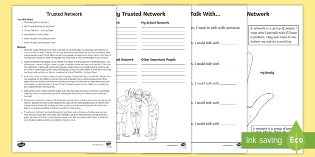 Trusted Network Activity - Teaching Resources (teacher made)