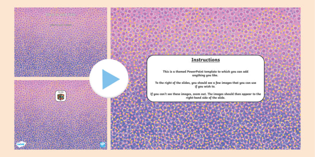 FREE! - Editable 80s Themed PowerPoint Template