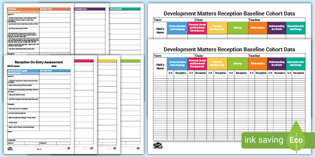 Reception On-Entry Development Matters Baseline Assessment 2020 (Early