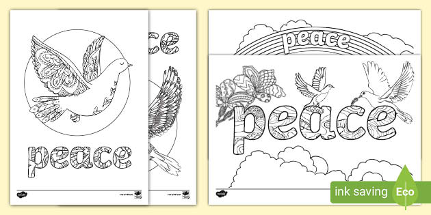 FREE! - Dove Mindfulness Colouring (teacher made)