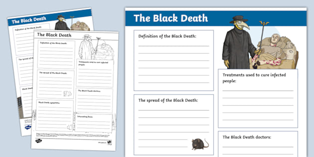 Black Death Worksheet English Worksheets: The Black Death Problems