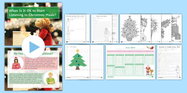 Christmas Conundrums - New Zealand Christmas Activities Years 7-8